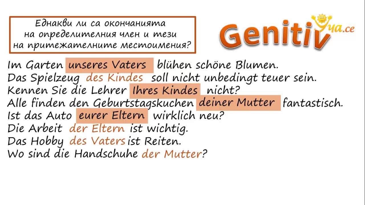 Genitiv S Grammatik | Hilfe : Vor- und Nachnamen/Grammatik der ...